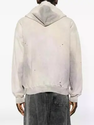 Mihara Yasuhiro Distressed Sun-faded Hoodie