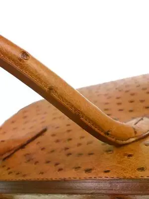 Hermès 1999 Ostrich Birkin 35 Leather Tote Bag