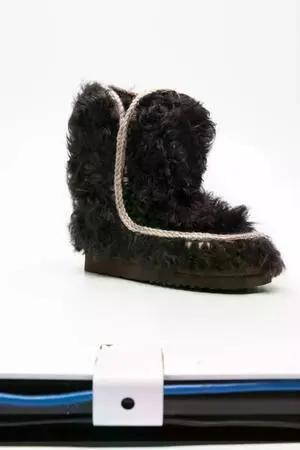 Mou Eskimo 24 Crochet-trim Ankle Boots