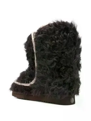 Mou Eskimo 24 Crochet-trim Ankle Boots