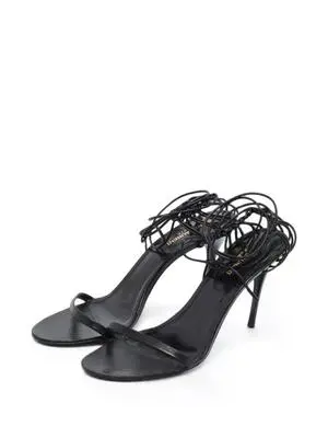 Saint Laurent Lexi Ankle Strap Sandals