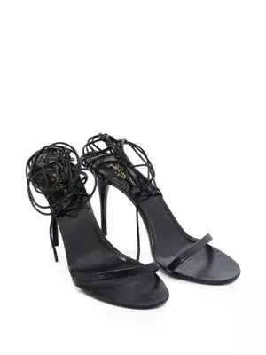 Saint Laurent Lexi Ankle Strap Sandals