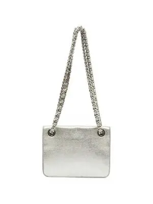 Moschino Logo Tassel-detail Shoulder Bag
