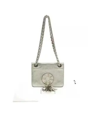 Moschino Logo Tassel-detail Shoulder Bag
