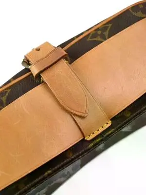 LOUIS VUITTON Monogram Cartouchiere Mm Patterned Shoulder Bag - Brown