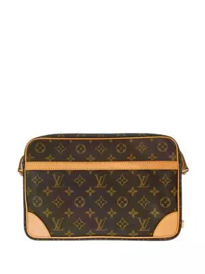 LOUIS VUITTON Monogram Trocadero 30 Crossbody Bag - Brown
