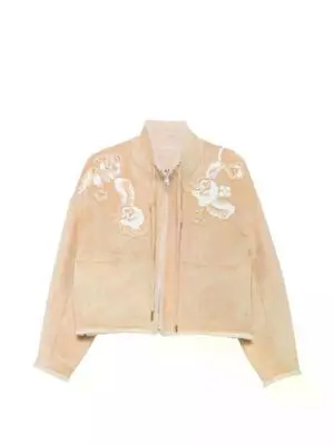 Ermanno Scervino Embroidered Jacket - Neutrals