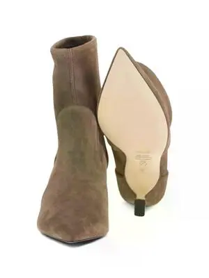 STUART WEITZMAN Vinnie Suede Ankle Boots
