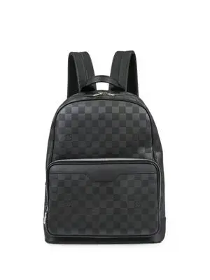 LOUIS VUITTON Damier Infini Campus Backpack - Black