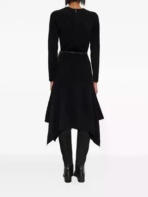 Michael Kors Stretch Wool Handkerchief Dress