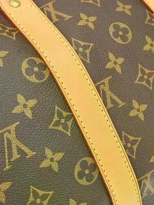 LOUIS VUITTON Monogram Keepall 45 Luggage Bag - Brown