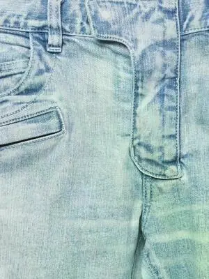 Balmain Distressed Biker Jeans