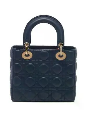 Dior 2025 Small Lady My Abc Tote Bag - Blue
