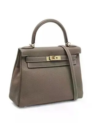 Hermès 2022 Kelly Retourne Tote Bag - Grey