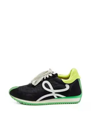 Loewe Flow Runner Anagram-motif Low-top Sneakers - Black