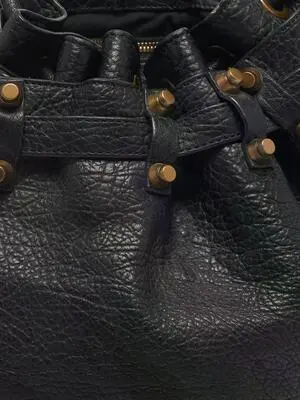 Alexander Wang Diego Pebbled-leather Bucket Bag