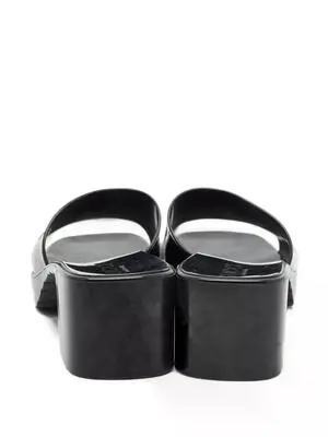 Gucci Logo Platform Sandals