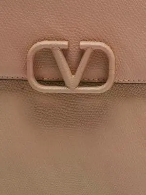 Valentino Garavani Vlogo Flap Clutch Bag