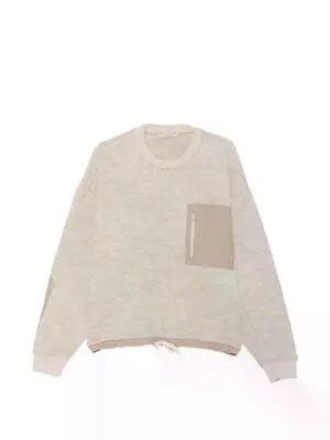A KIND OF GUISE Egoa Zip-pocket Sweater - Neutrals
