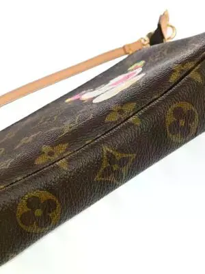LOUIS VUITTON 2004 Monogram Panda Pochette Accessoires Shoulder Bag