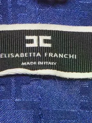 Elisabetta Franchi Double-breasted Crepe Blazer
