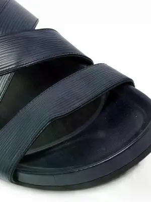 LOUIS VUITTON Mirabeau Epi Leather Sandals