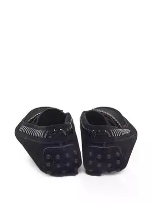 TOD'S Whipstitched-trim Loafers