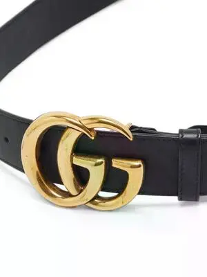 Gucci Gg Marmont Belt - Black