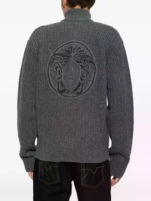 Versace Medusa Head Cardigan