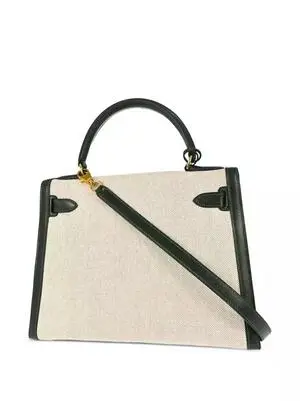 Hermès 1993 Kelly 28 Sellier Tote Bag - Neutrals