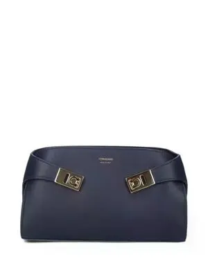 FERRAGAMO Hug Mini Crossbody Bag - Blue