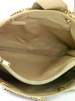 Saint Laurent Classic Monogram Shopper Matelasse Chevron Leather Large Tote Bag