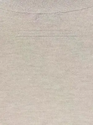 Zegna Roll-neck Knitted Sweater - Neutrals