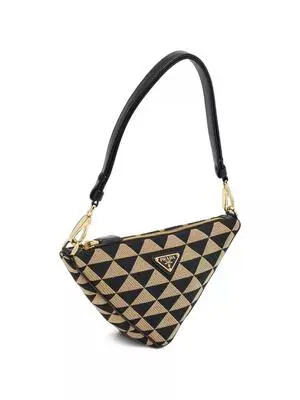 Prada Symbole Triangle Shoulder Bag