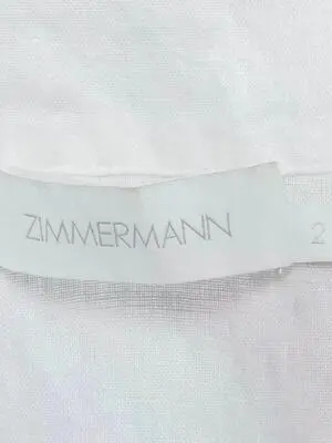 Zimmermann Bells Lace-insert Mini Dress