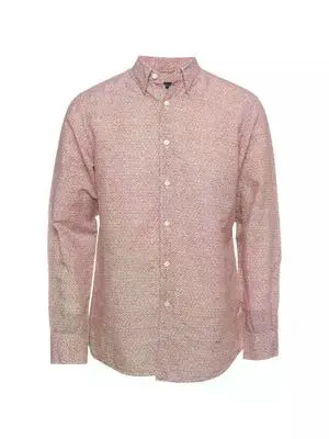 Ermenegildo Zegna Printed Button-down Shirt - Red