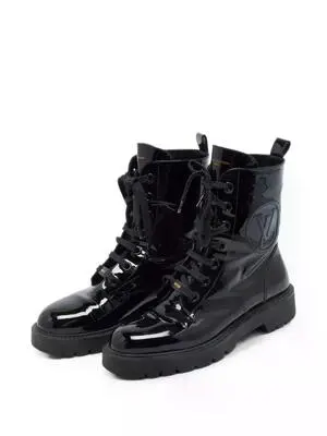 LOUIS VUITTON Territory Flat Ranger Combat Boots