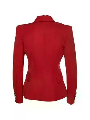 Balmain Wool Double-breasted Blazer