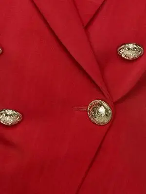 Balmain Wool Double-breasted Blazer