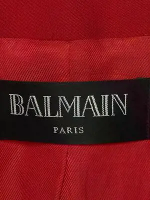 Balmain Wool Double-breasted Blazer