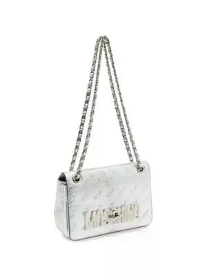 Moschino Embossed-logo Shoulder Bag