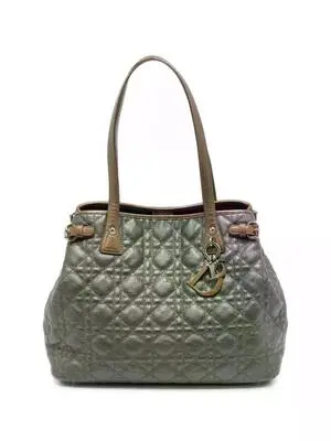 Dior 2010 Small Panarea Cannage Tote Bag