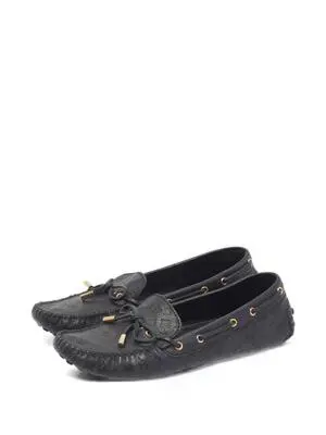 LOUIS VUITTON Gloria Loafers - Black