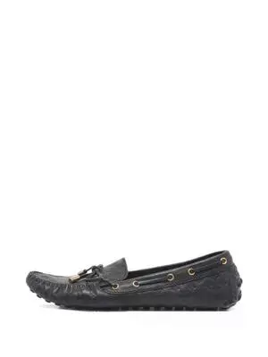 LOUIS VUITTON Gloria Loafers - Black