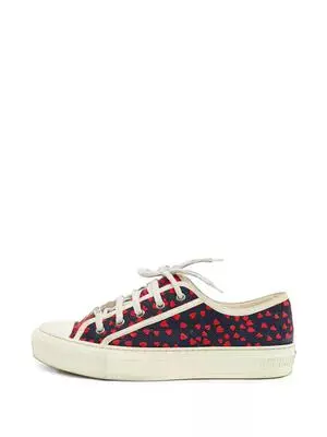Dior Walk'n' Embroidered Sneakers - Blue