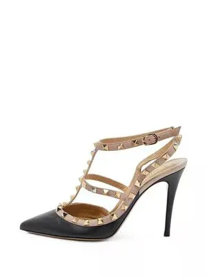 Valentino Garavani Rockstud Ankle Strap Pumps