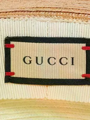 Gucci Bow Boater Hat