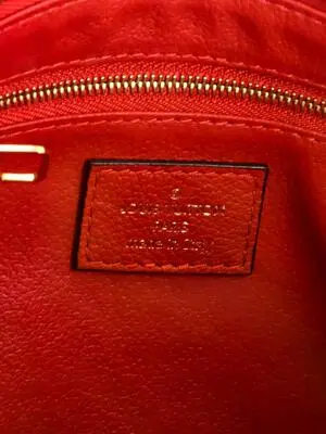 LOUIS VUITTON Pallas Beauty Case Monogram Canvas With Leather Clutch Bag
