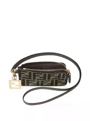 Fendi Ff Jacquard Smartphone Case - Black