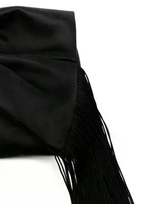 ANYA HINDMARCH Tassel-detail Knotted Clutch Bag